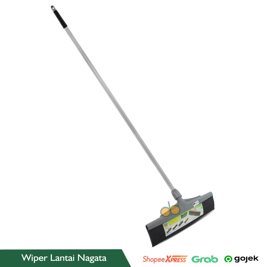 Jual Wiper Lantai Karet Nagata Slaber Sapu Dorongan Air Pel | Shopee ...