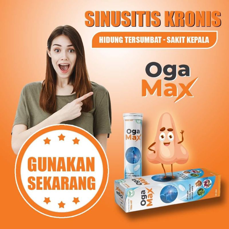 Jual TABLET OGAMAX PLUS SINUSITIS , Oga max plus original | Shopee Indonesia