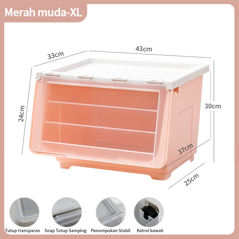 Jual Dapat Dilipat Storage Box Kapasitas Ekstra Besar Kontainer Box ...