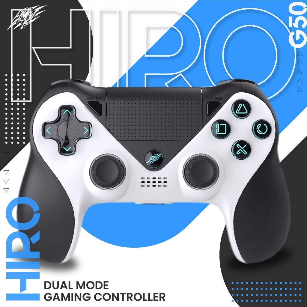 Jual Gamepad Dual Mode Sades Hiro G50 Multi Platform | Shopee Indonesia