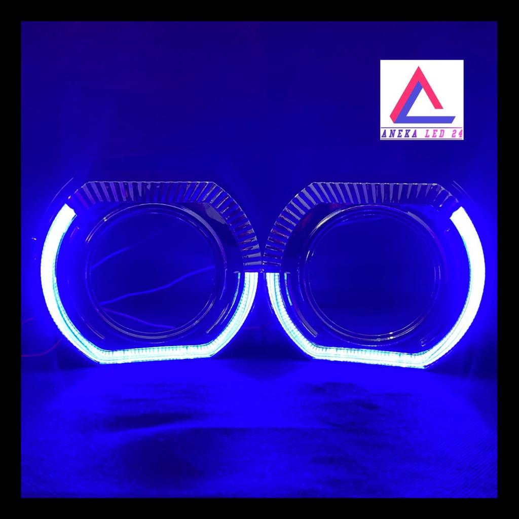 Jual Shroud Projector BiLED BMW Sport Angel Eye Crystal Projie 3 Inch ...