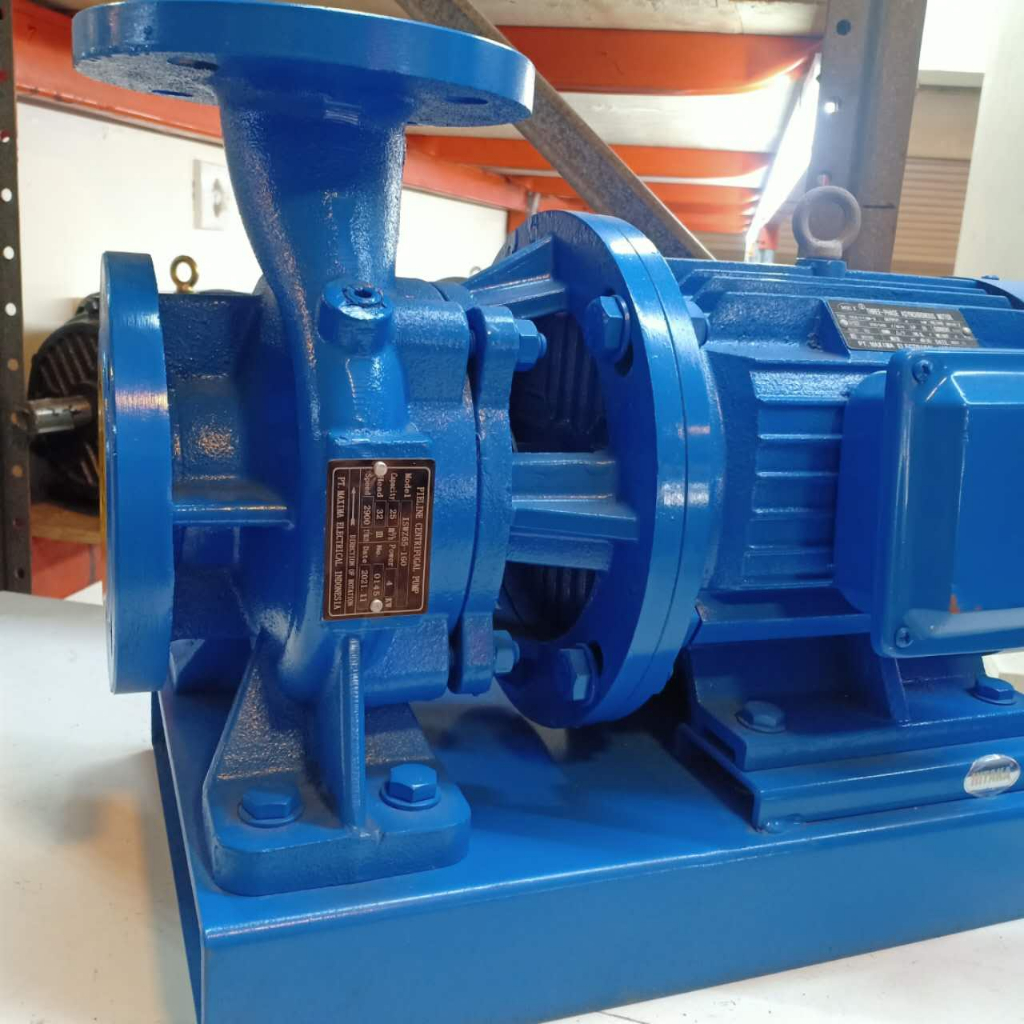 Jual Pompa Air Saluran ISWZ65-160/4KW Kubik 25M3/32M Atas Samping Water ...