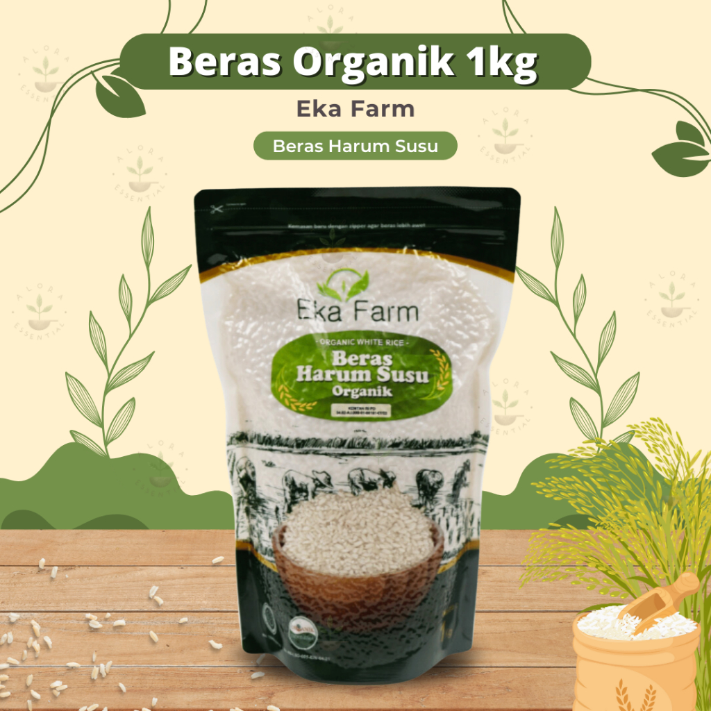 Jual Eka Farm Beras Mentik Harum Susu 1kg - Beras Organik Rendah Gula ... Jual Eka Farm Beras Mentik Harum Susu 1kg - Beras Organik Rendah Gula ...
