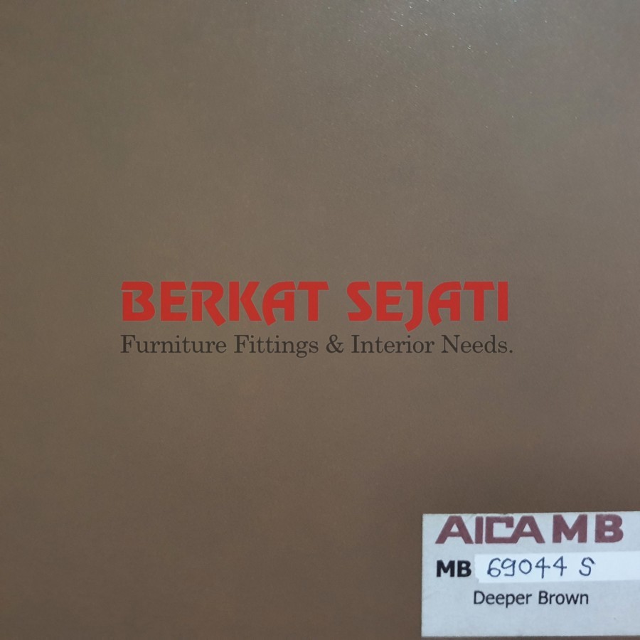 Jual AICA HPL AICA MB 69044 S - DEEPER BROWN COKELAT COKLAT - SOLID | Shopee Indonesia
