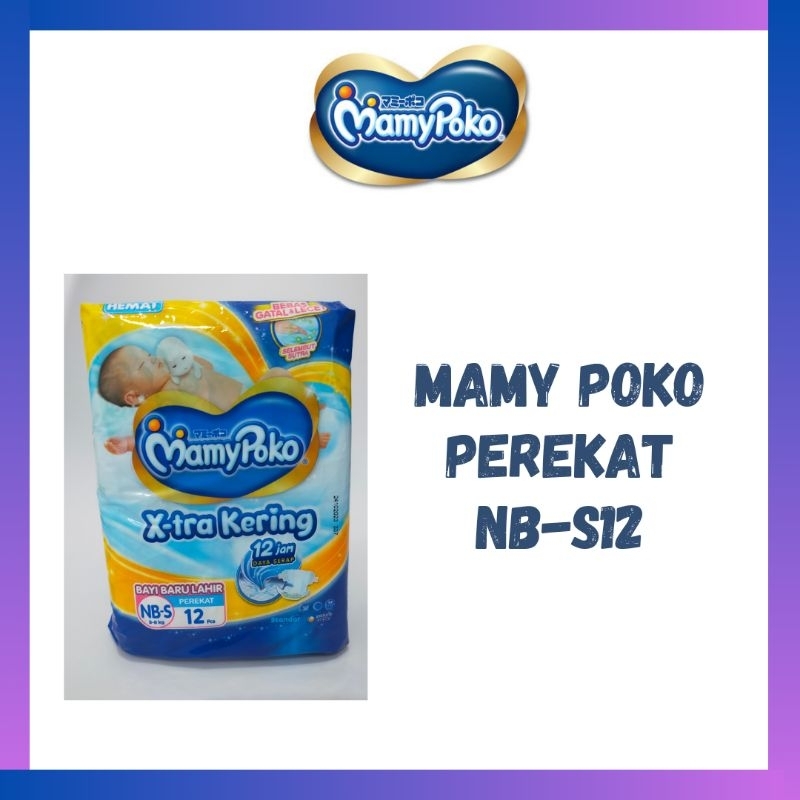 Jual Mamy Poko Standar Perekat NB-S12 | Shopee Indonesia