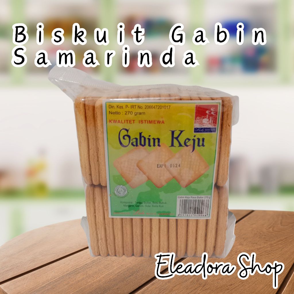 Jual Biskuit Gabin Lido Samarinda - Rasa Keju - Kemasan Besar | Shopee ...