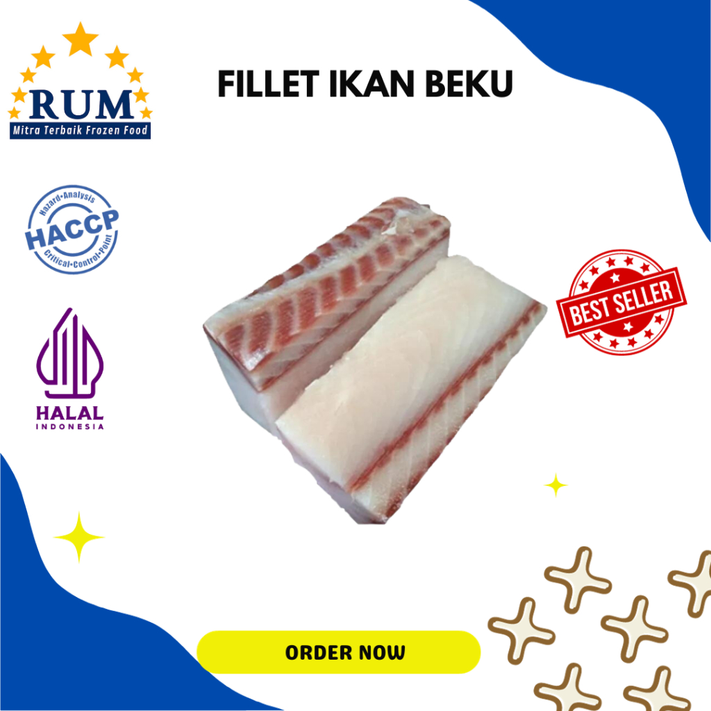 Jual Rumseafood/Fillet Ikan Beku/Fillet Ikan Pengganti Kakap | Shopee ...