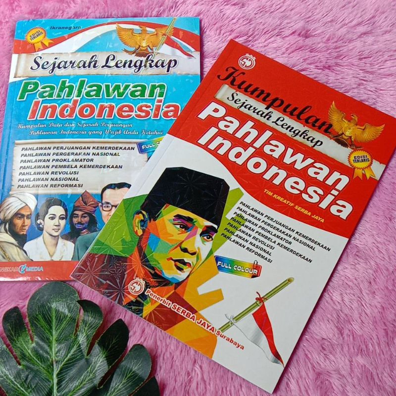 Jual Buku sejarah lengkap pahlawan indonesia bergambar & berwarna COD | Shopee Indonesia