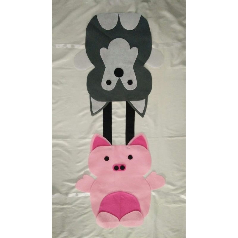 Jual PO kostum babi&serigala/baju karnaval anak/kostum kain flanel ...