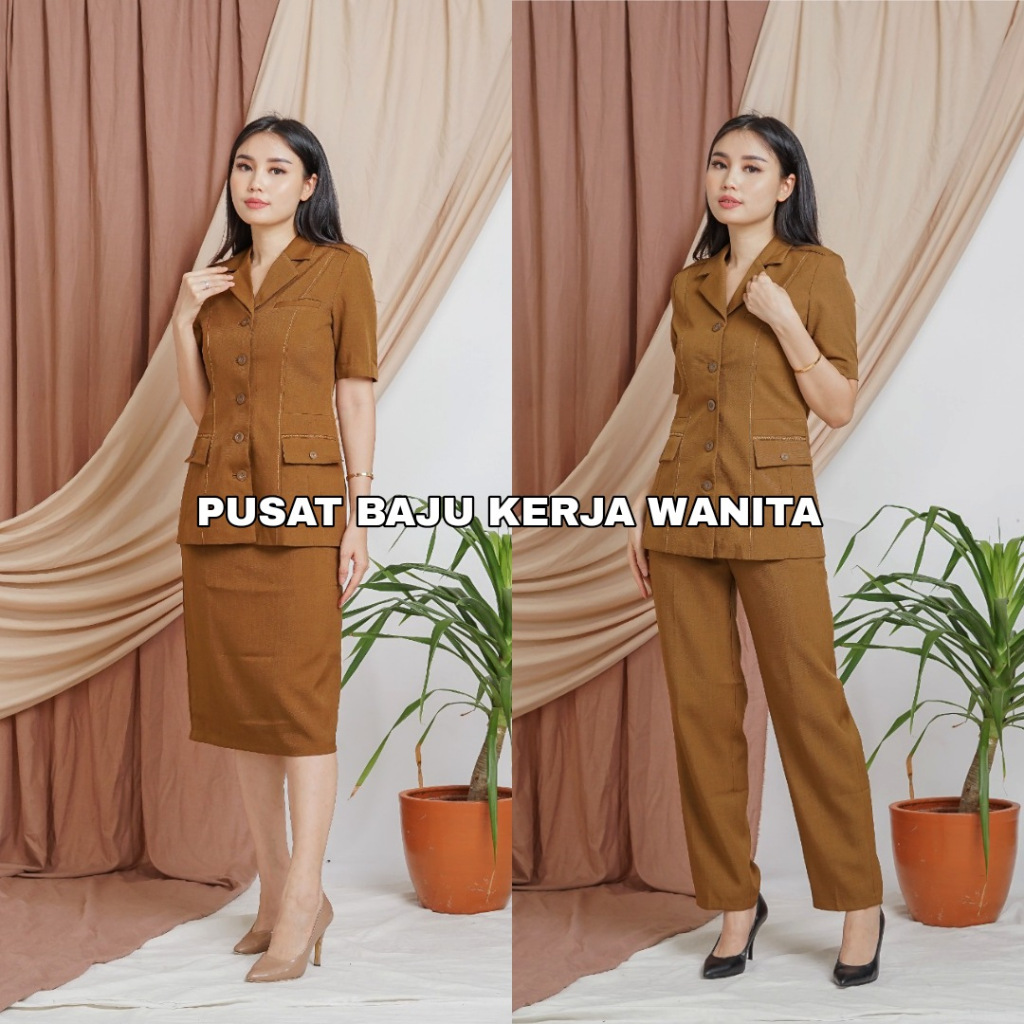Jual Seragam pemda wanita / Baju pdh pemda / Baju dinas pemda pns ...