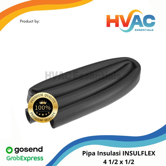 Jual ISOLASI INSULFLEX DRAIN 4 1/2" X 1/2" | Shopee Indonesia