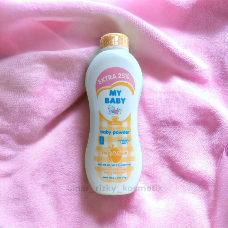 Jual Bedak My Baby Powder Fresh & Moist 100g | Shopee Indonesia