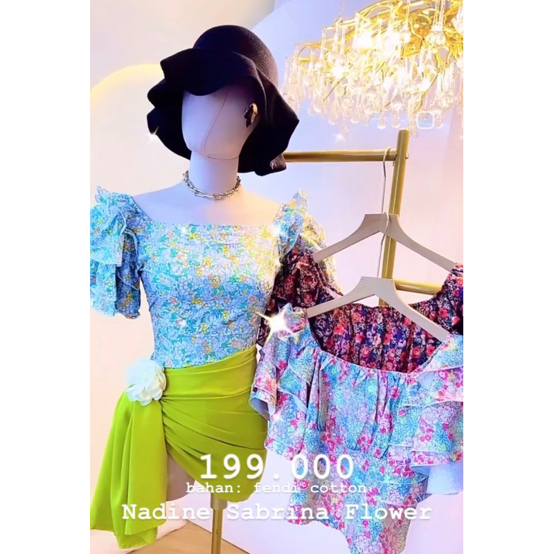 Jual NADINE SABRINA FLOWER S466 | Shopee Indonesia