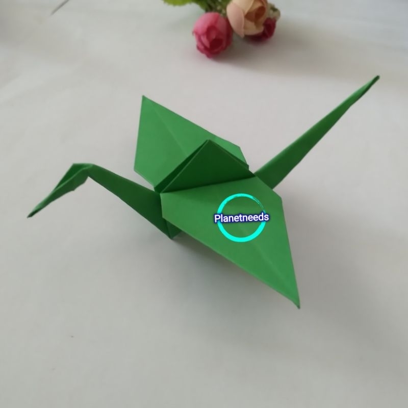Jual Origami/Origami Burung Bangau Kertas/Origami Crane Handmade/Hiasan ...