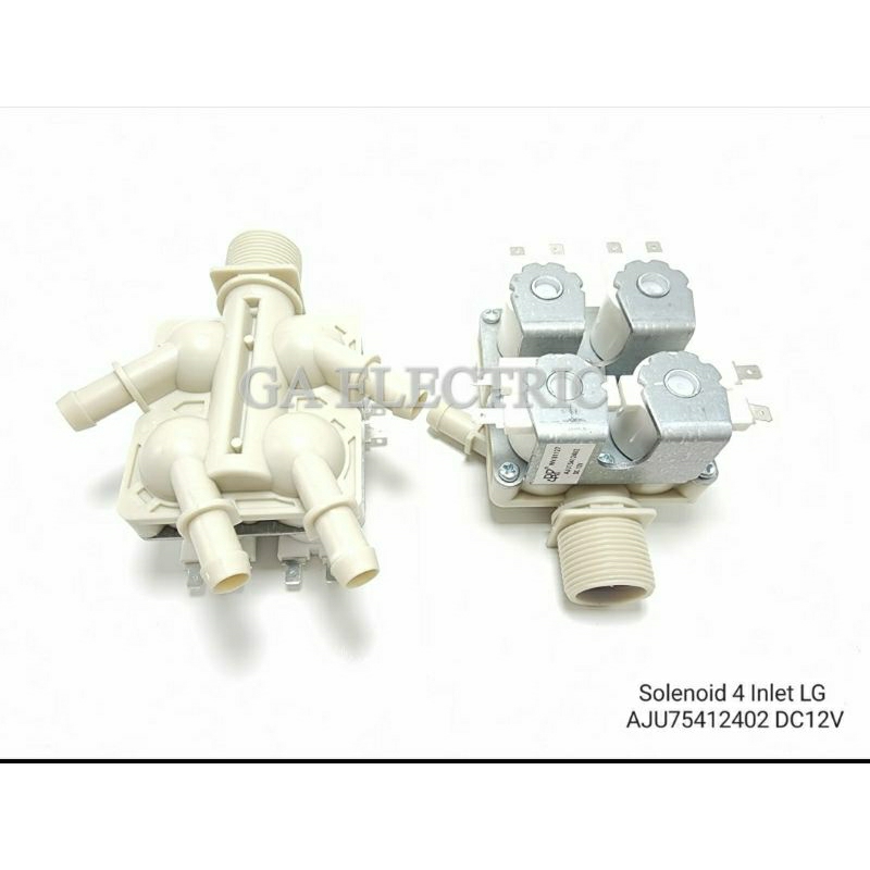Jual SELENOID MESIN CUCI LG AJU75412402 DC12V 4-LUBANG | Shopee Indonesia