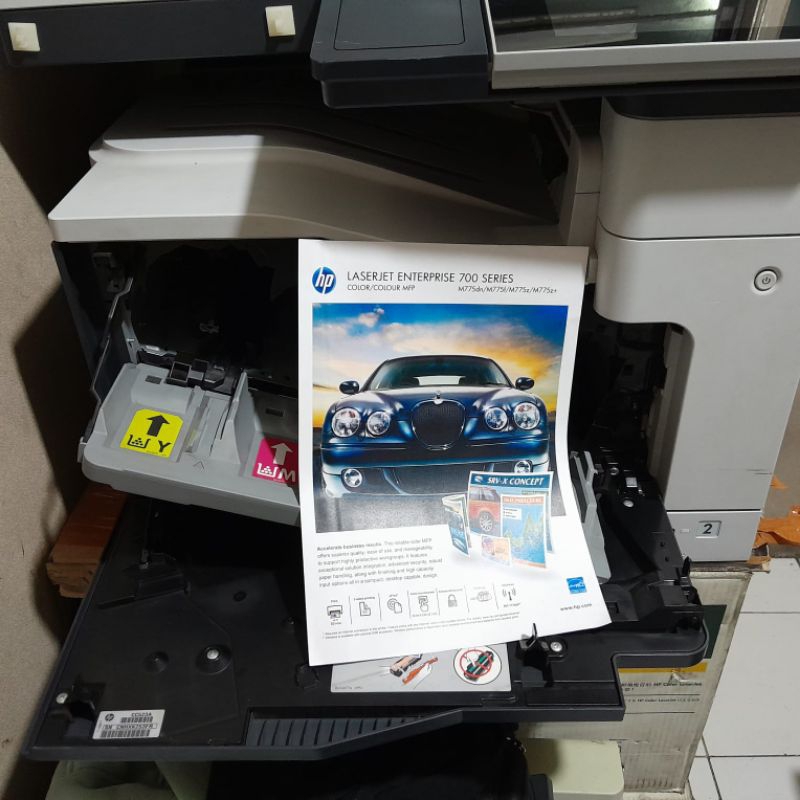 Jual Printer Hp LaserJet Pro 700 M775 Multifungsi Print Maks A3 Siap ...