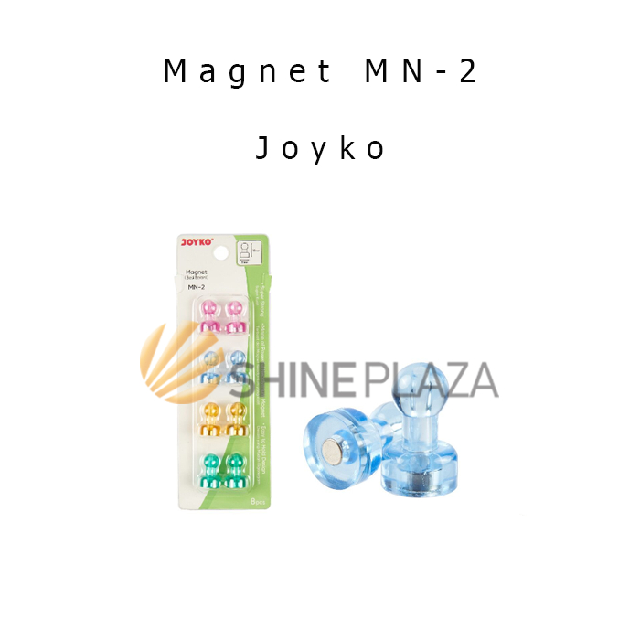 Jual Colour Magnet Whiteboard Joyko MN-2 - Magnet Kecil Kulkas Papan ...
