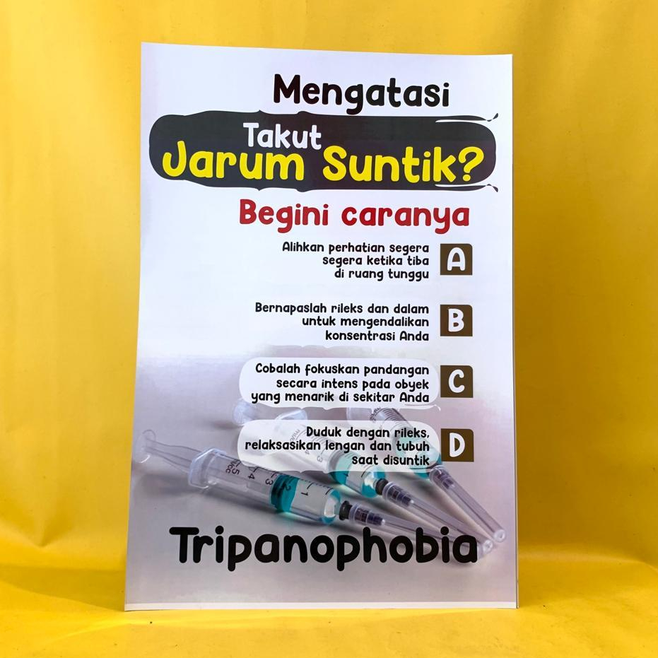 Jual Poster Penyakit | Poster Tripanophobia | Poster Cara Mengatasi ...