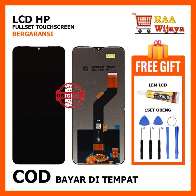 Jual [ORIGINAL] LCD TOUCHSCREEN INFINIX HOT 10S / HOT 10T / SMART 6 ...
