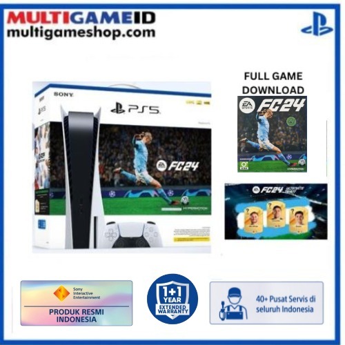 Jual PS5 Console Disc Version EA Sports FootBall Club 24 / FC 24 Bundle (Sony Indonesia) Fifa ...