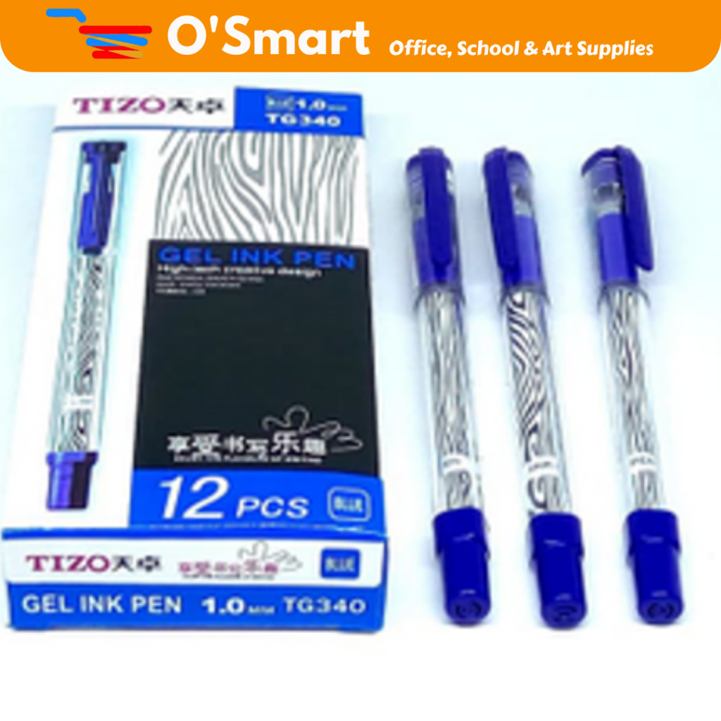 Jual PENA TIZZO TG-340 BIRU ( PCS ) | Shopee Indonesia