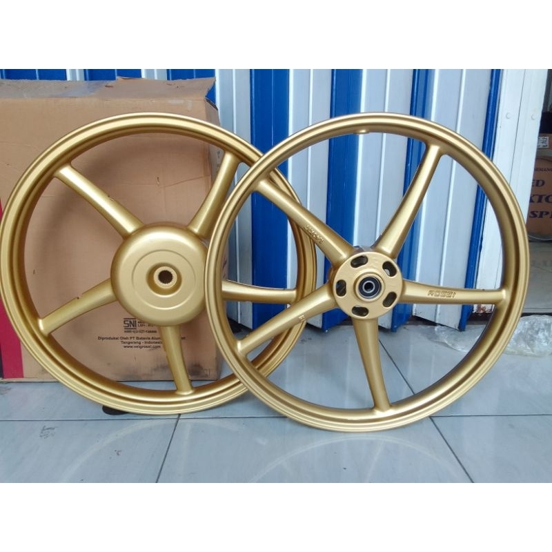 Jual velg bintang velg balok Vario 110 Scoopy ring 17 merk Rossi ...