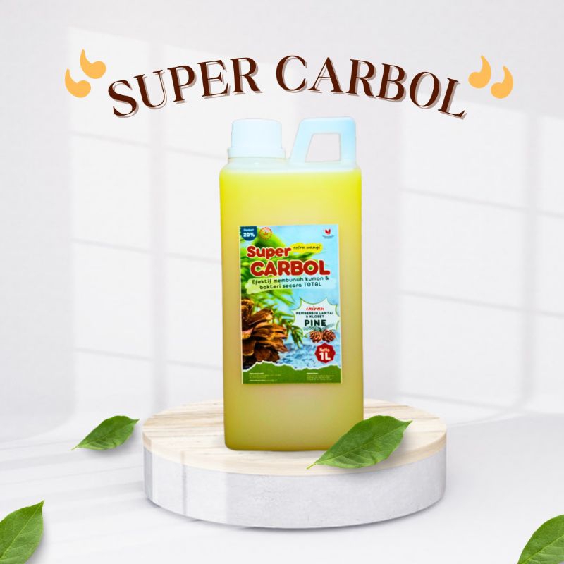 Jual SUPER CARBOL SC 1 LITER KARBOL KERAK LANTAI | Shopee Indonesia