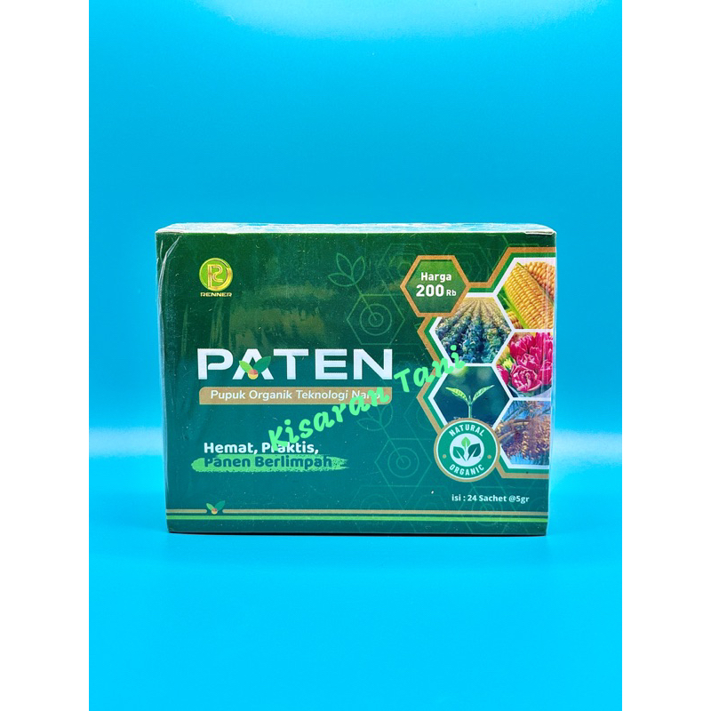 Jual Pupuk Paten Hijau 1 BOX Isi 24 Sachet @5 Gram | Shopee Indonesia