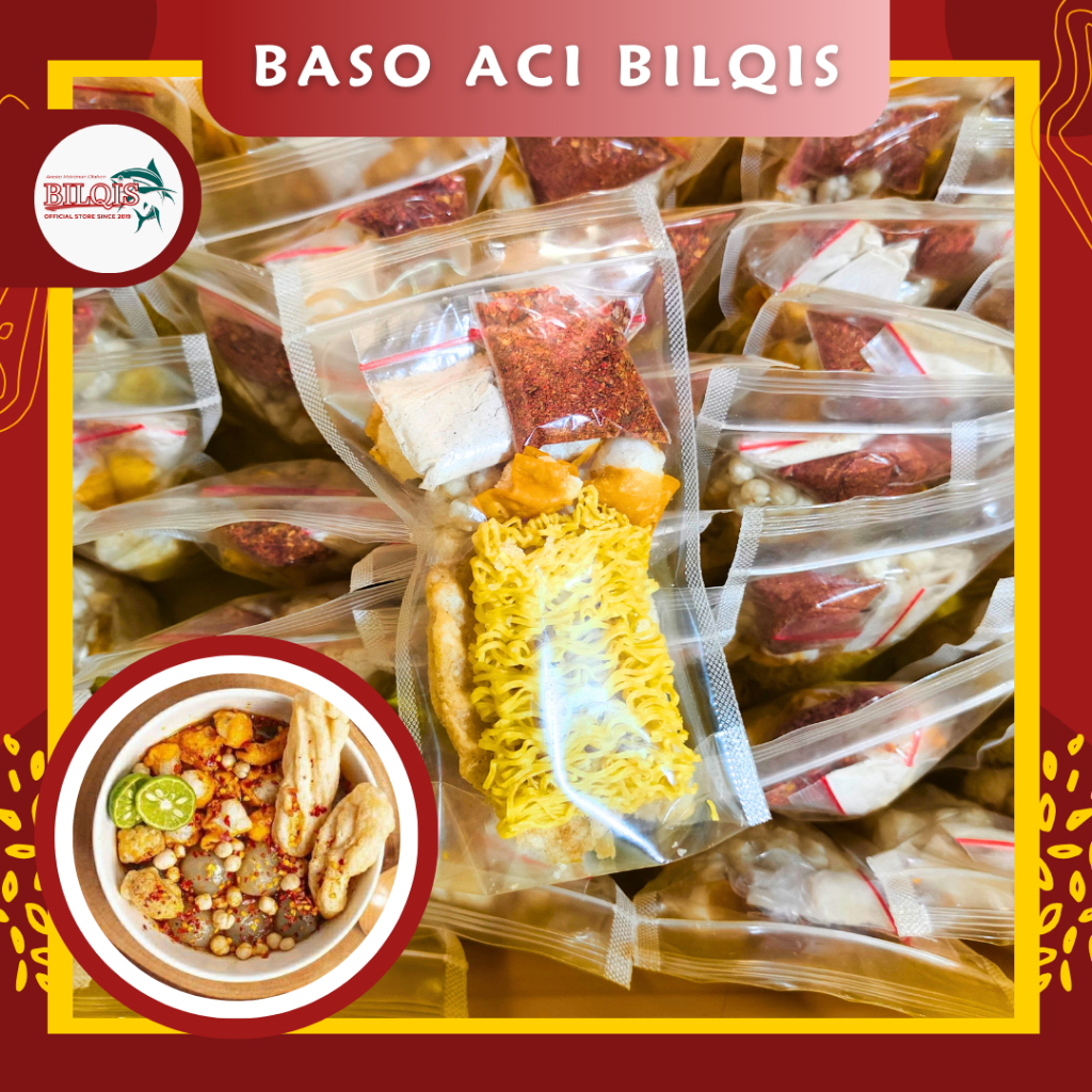 Jual Baso Aci Instan / Bakso Aci Boci Instan Homemade / Baso Aci Bilqis ...