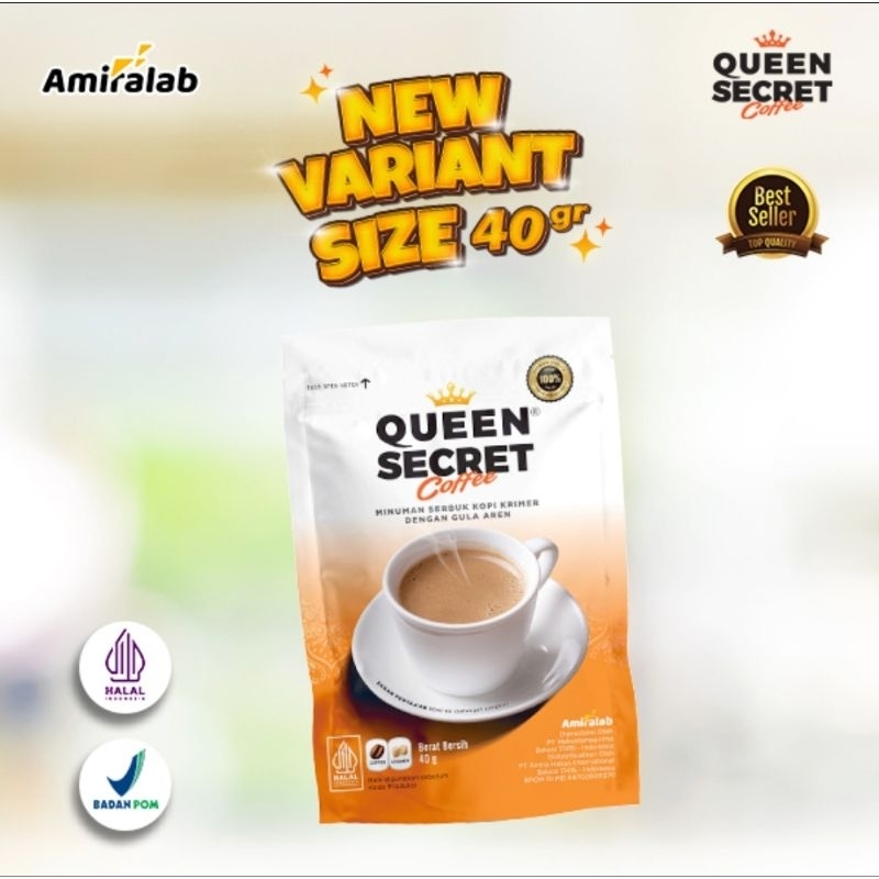 Jual AMIRALAB Queen Secret Coffee Travelpack Minuman Kopi Pelancar ...