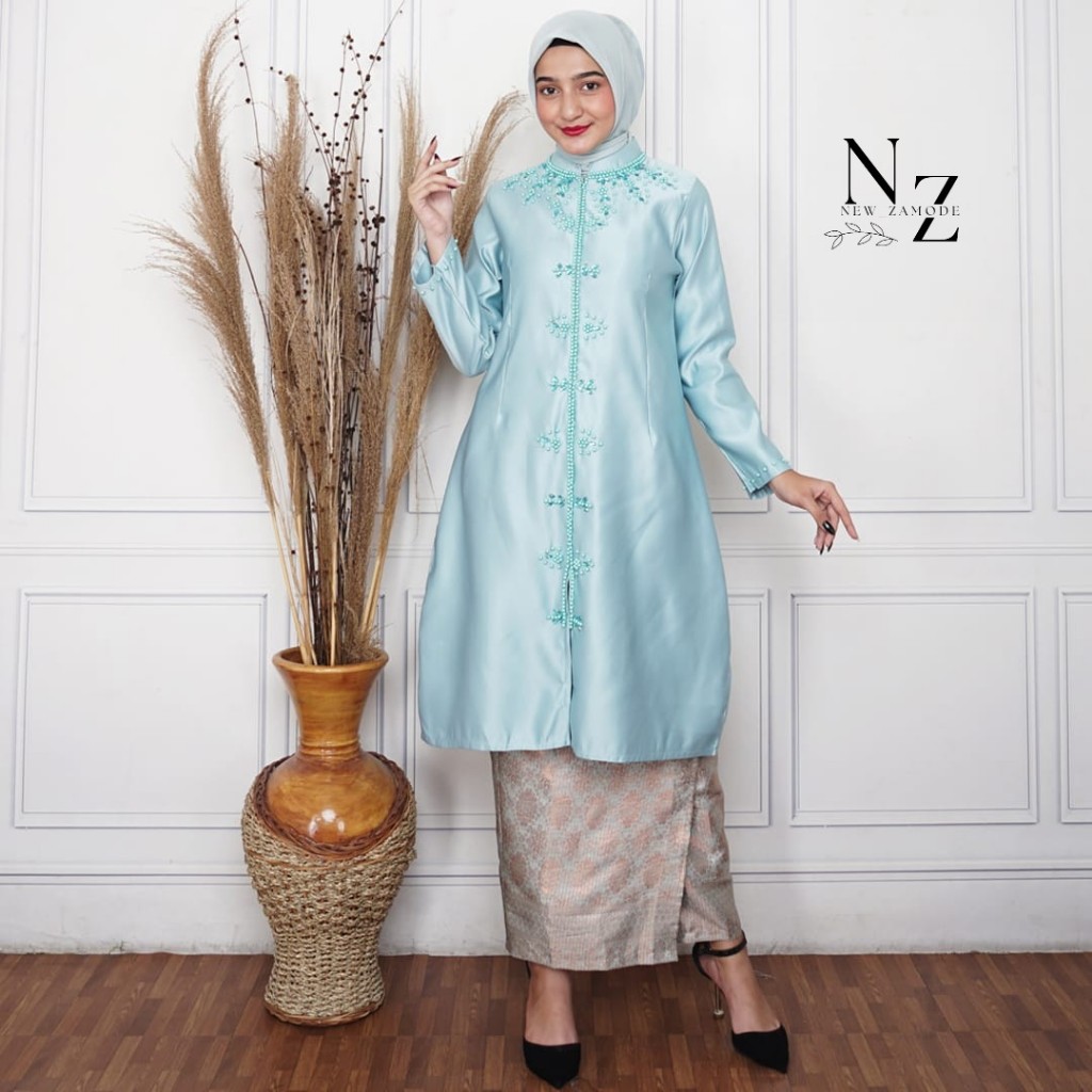 Jual MQ Baju kurung payet melayu / Kebaya setelan kurung taffeta siti nurhaliza / kebaya ...