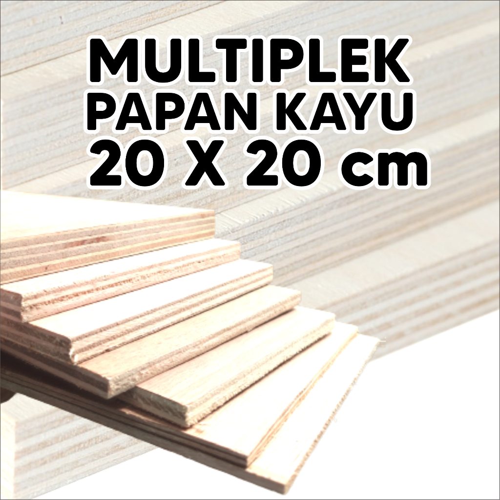 Jual TRIPLEK 20 X 20 cm | MULTIPLEK | PLYWOOD | Kualitias Top Untuk ...