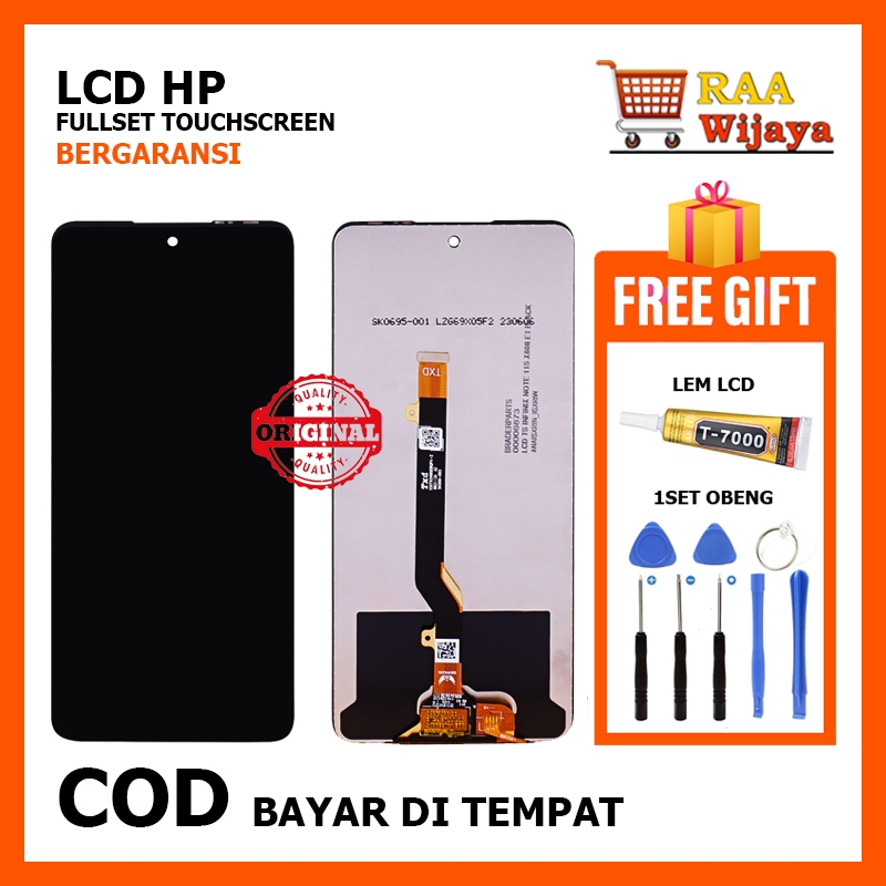Jual [ORIGINAL] LCD INFINIX NOTE 10 / NOTE 11 PRO / NOTE 11S X698 ...