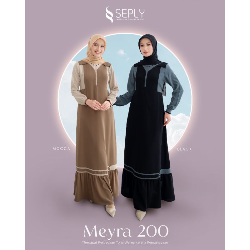 Jual Gamis Meyra 200 by Seply / Gamis Meyra original Seply Official ...