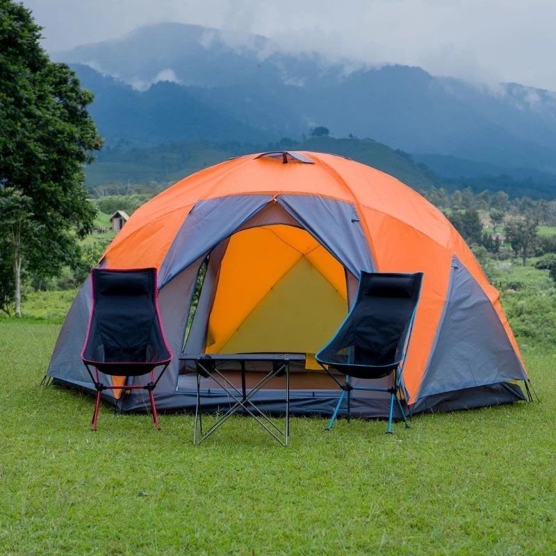 Jual Tenda Camping Hanlu hanlu Hl-8916 Kap 10 Orang Original | Shopee ...