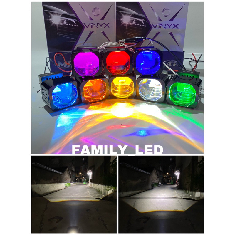 Jual LENSA LAMPU LED PROJECTOR PROJI MATRIX X1 BILED 1.5 INCH MOTOR ...