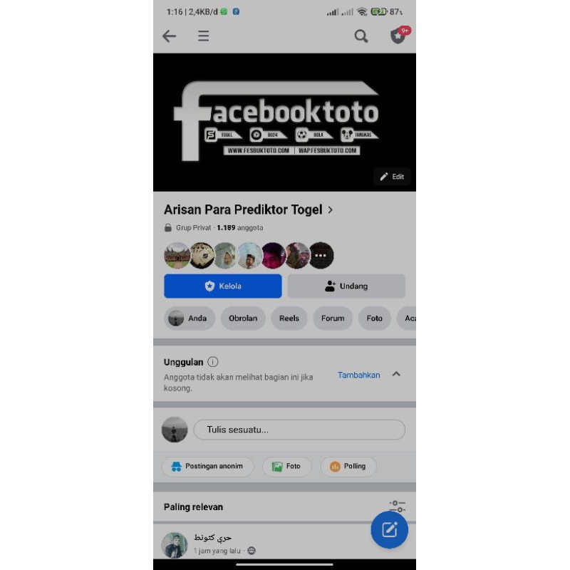 Jual grup Facebook (Real Pict) | Shopee Indonesia