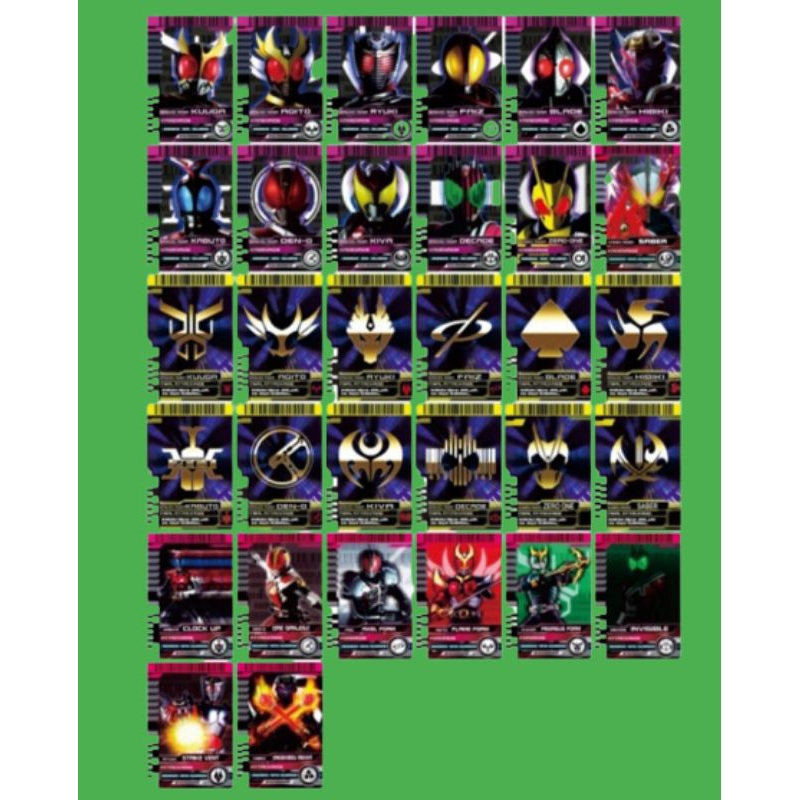 Jual CUSTOM CARD DX BELT KAMEN RIDER DECADE BOTLEG | Shopee Indonesia