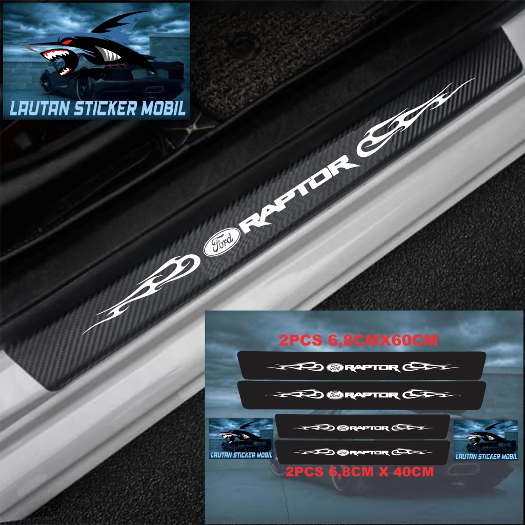 Jual STIKER STICKER CARBON 3D MOBIL RAPTOR STICKER KARBON 3D PIJAKAN ...