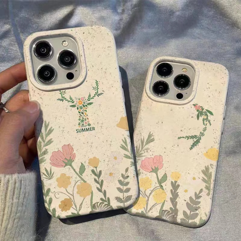 Jual Case .Gadis Kecil Motif Bunga Segar iPhone 7 8 6 6 S Plus 11 13 12 ...