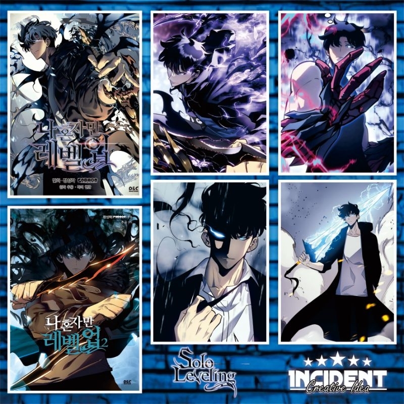 Jual Poster SOLO LEVELING - Poster Manhwa Solo Leveling | Shopee Indonesia