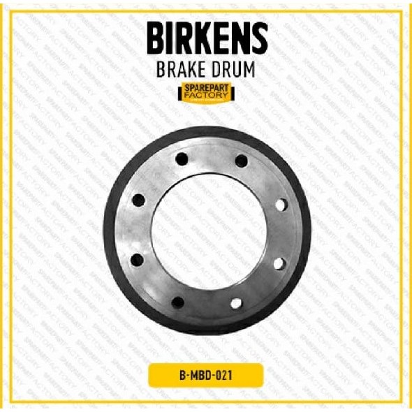 Jual BRAKE DRUM MBD-021 / FUSO 190 FR / BIRKENS | Shopee Indonesia