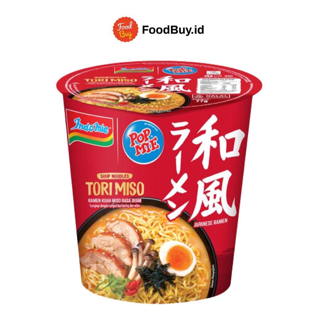 Jual Indomie Tori Miso Cup Ramen Kuah Miso Rasa Ayam 77 gr | Shopee ...