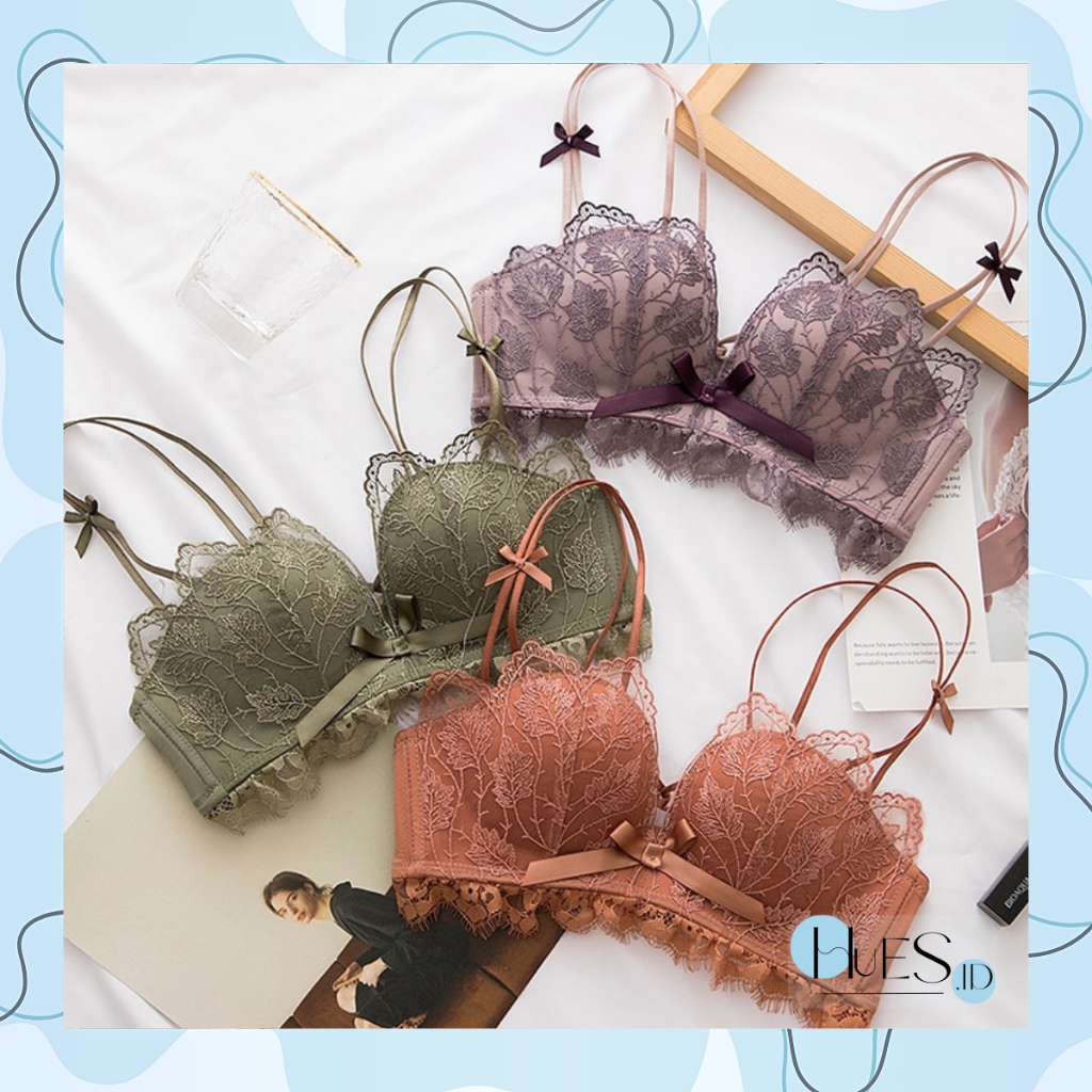 Jual HUES.ID Bra BH Push Up Premium Japan Tanpa Kawat Wanita 9030 ...