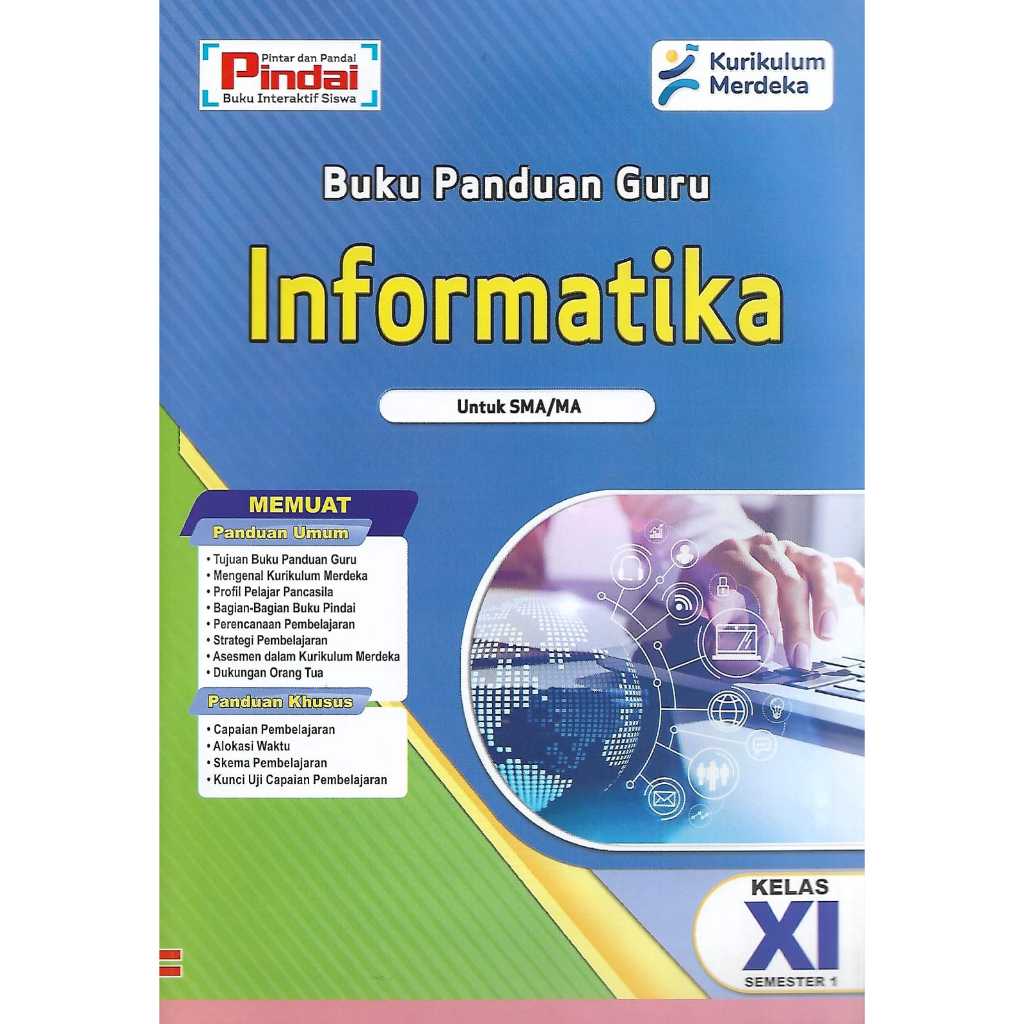 Jual Buku Pindai Panduan Guru Informatika Kelas 11 SMA/MA Semester 1 Kurikulum Merdeka | Shopee ...