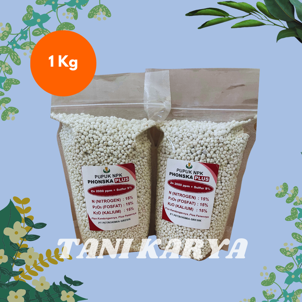 Jual [TANIKARYA] Pupuk NPK PHONSKA Plus - Repack 1 Kg/Non Subsidi ...