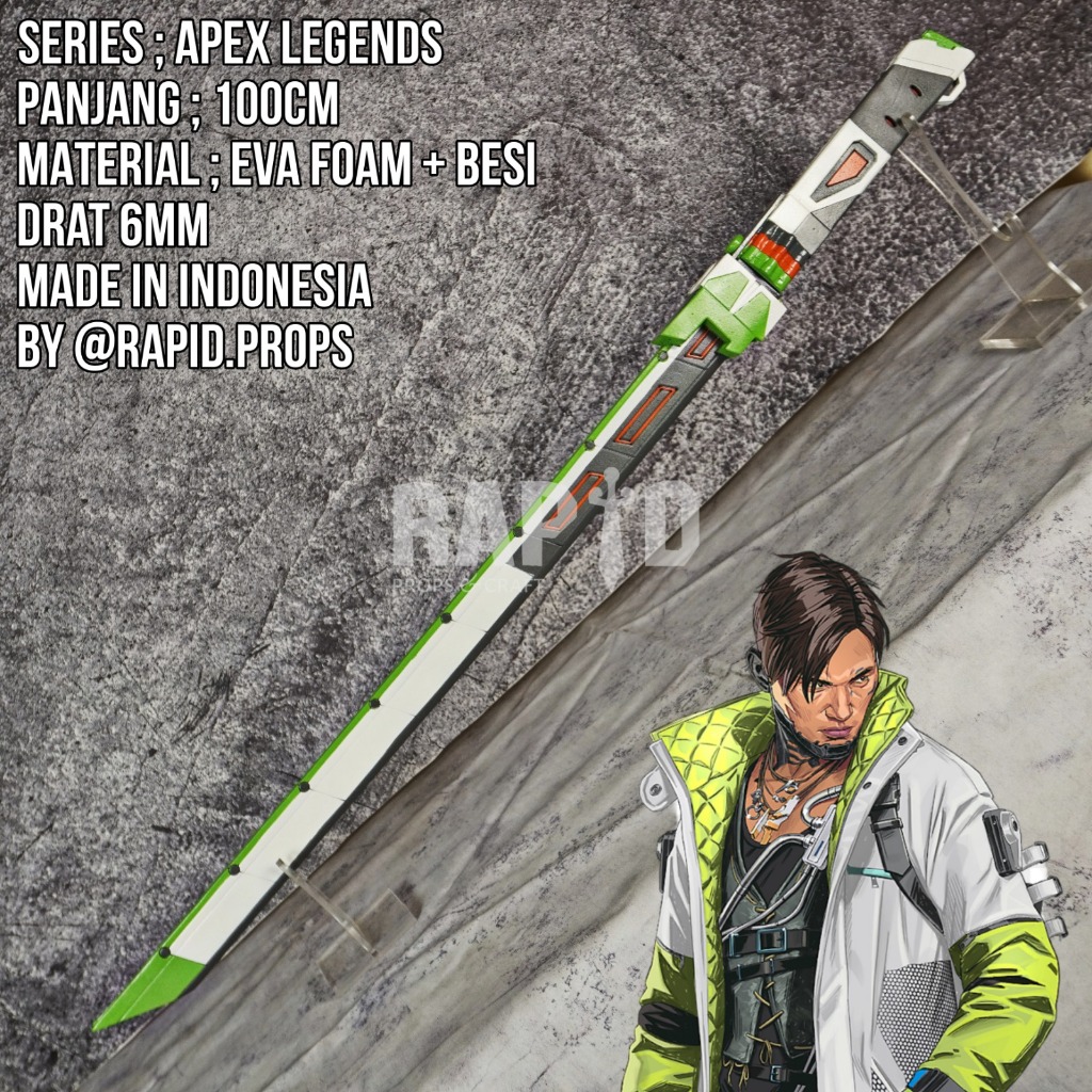 Jual Crypto Sword Heirloom Apex Legend For Cosplay | Shopee Indonesia