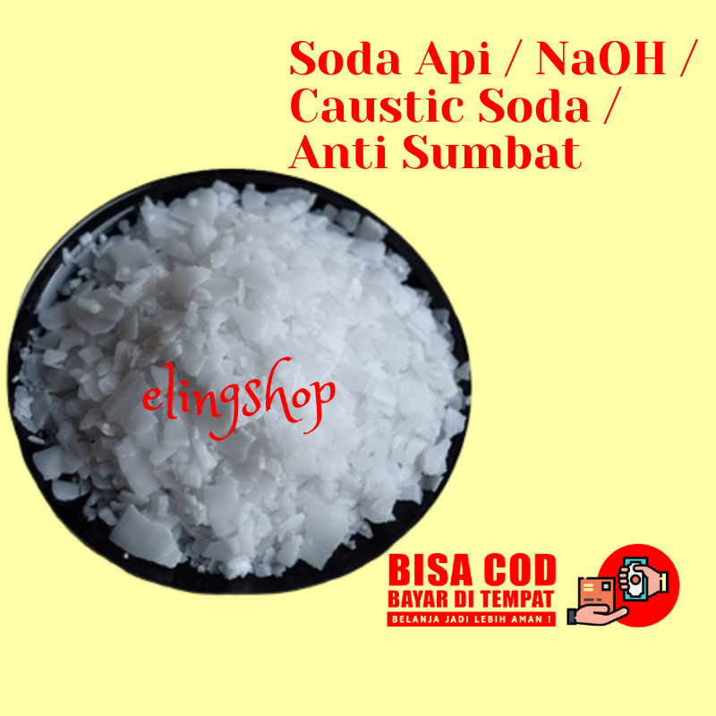 Jual Soda Api NaOH Caustic Soda Anti Sumbat | Shopee Indonesia
