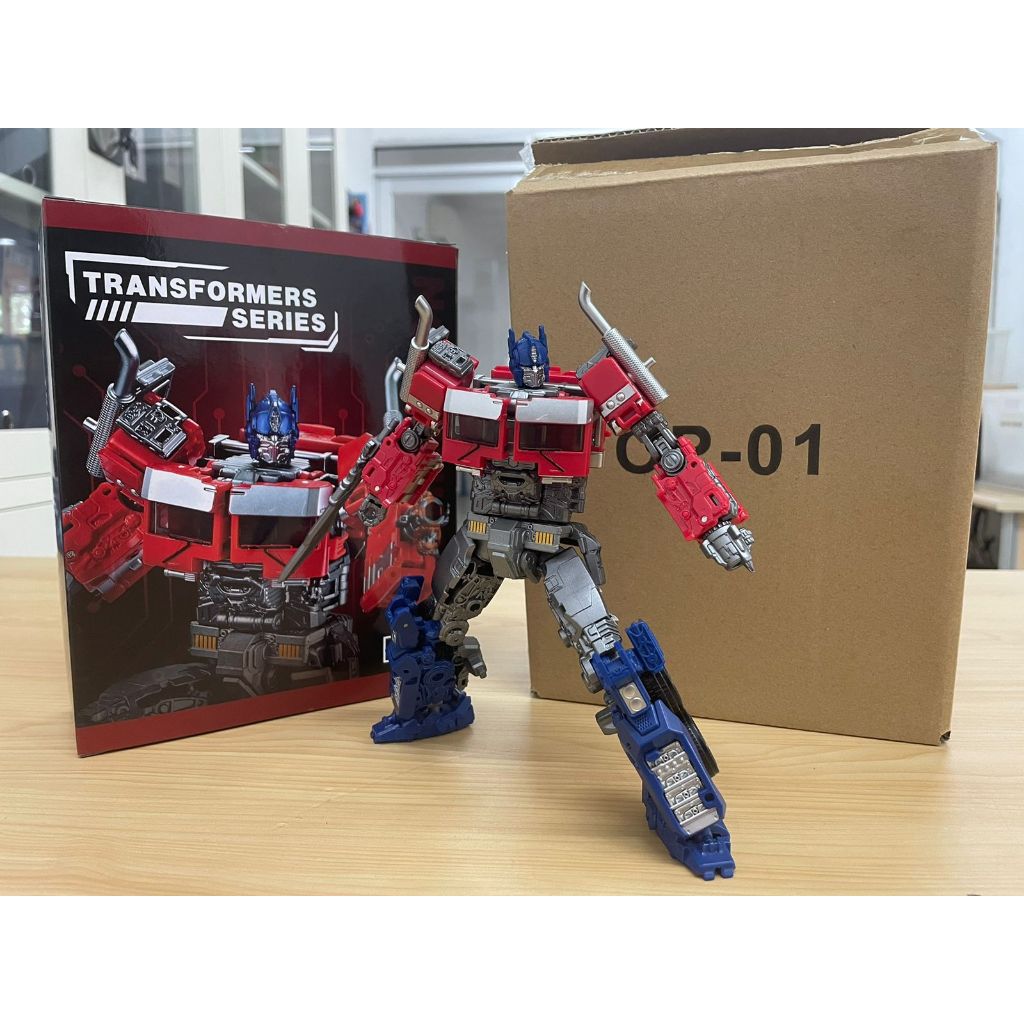Jual Transformers Deformation Action Figure Optimus Prime OP-01 | Shopee Indonesia
