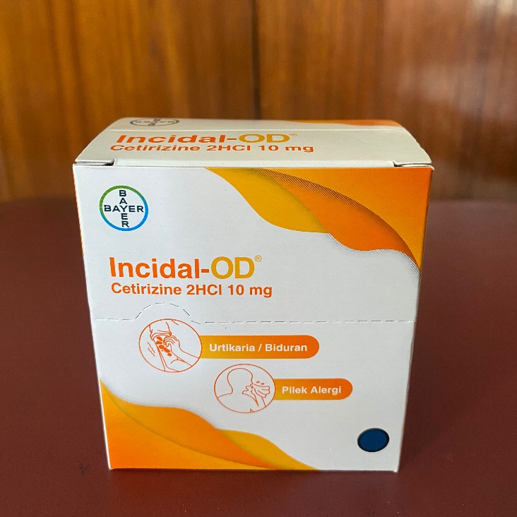 Jual Incidal-OD Box isi 8 Strip | Shopee Indonesia